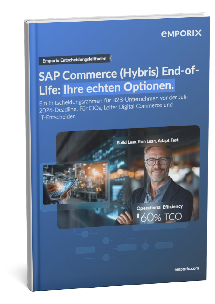 SAP Commerce (Hybris) End of Life | Decision Guide | Emporix